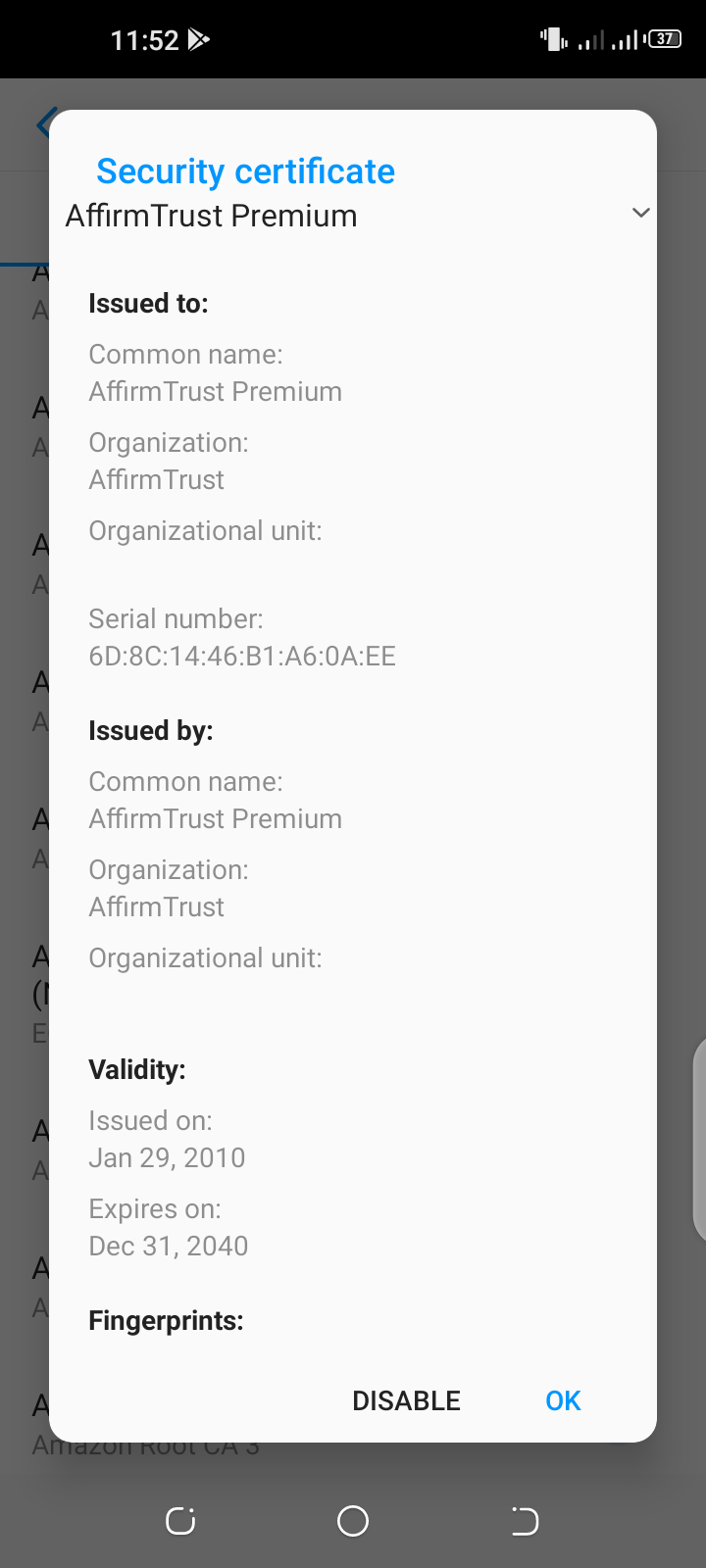 What Are Trusted Credentials On My Phone? (answered) - mobile|pains