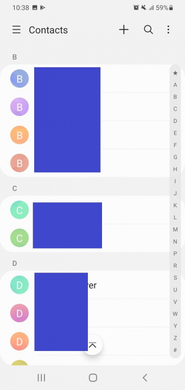 How To Access Samsung Contacts? - mobile|pains
