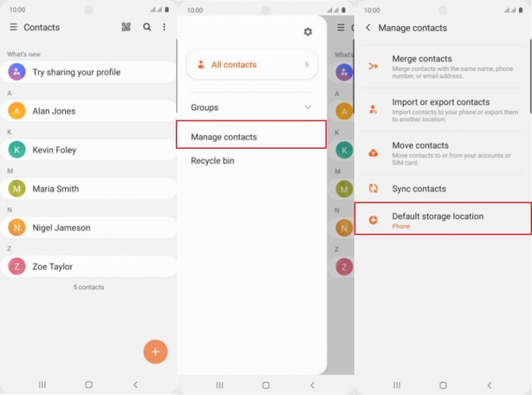 How Do I Change The Default Contacts App In Android? - mobile|pains